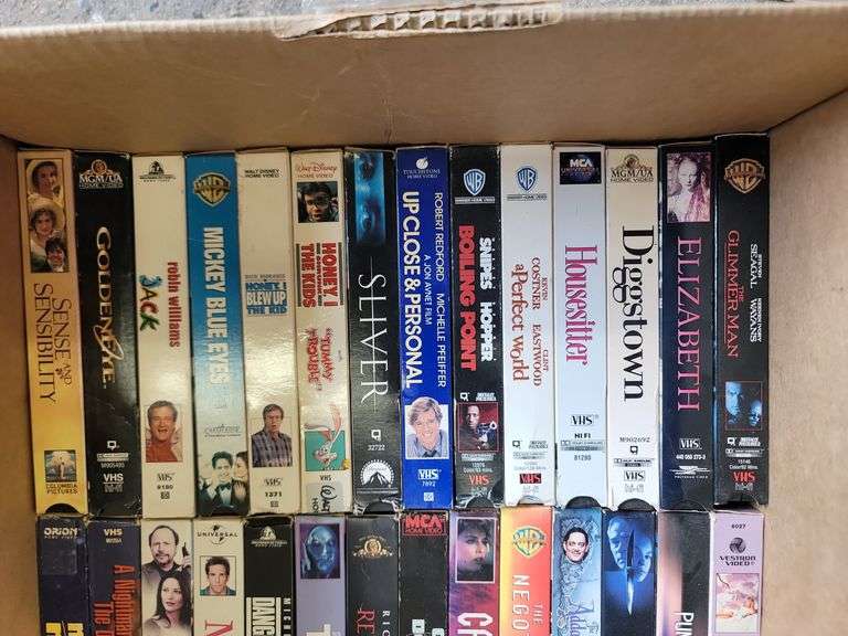 (42) Assorted Live Action VHS Films - Assiter Auctioneers