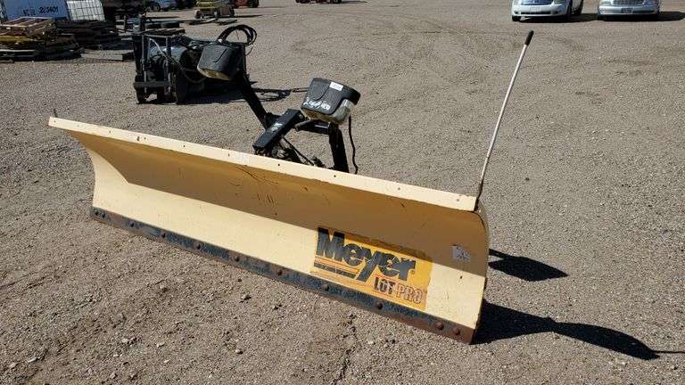 9' Myers Front Mount Snow Plow - Assiter Auctioneers