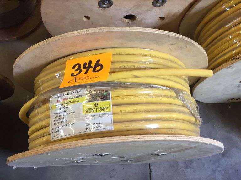 250ft. of 3C/12 AWG 600V Flexible Cord - Assiter Auctioneers