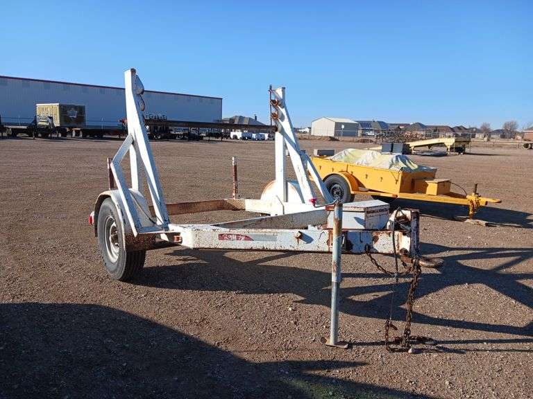 1975 Homemade Reel Trailer - Assiter Auctioneers