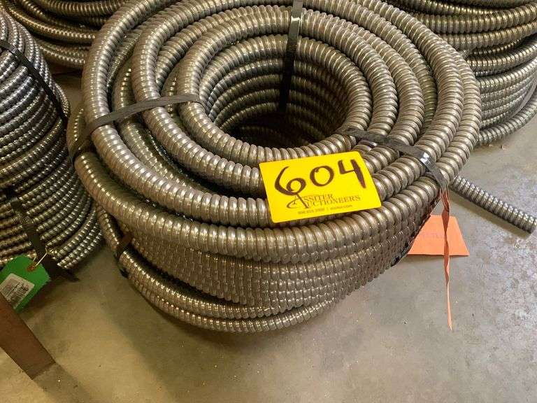 200ft. 3/4" Flexible Aluminum Conduit RW - Assiter Auctioneers