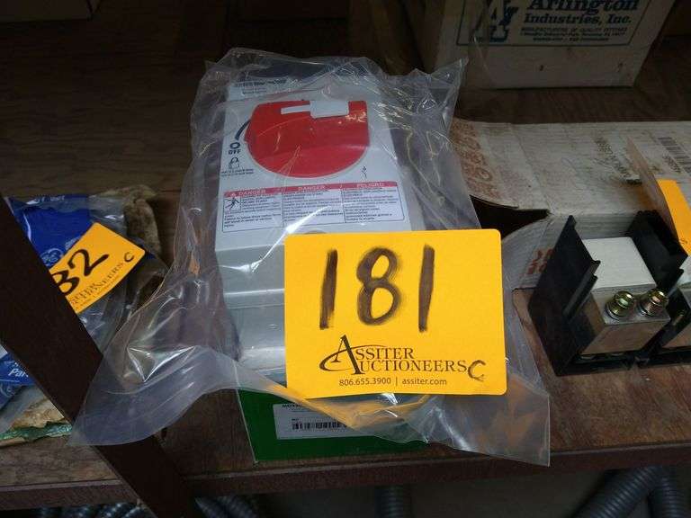 Square D MD3304X 30A Motor Disconnect - Assiter Auctioneers