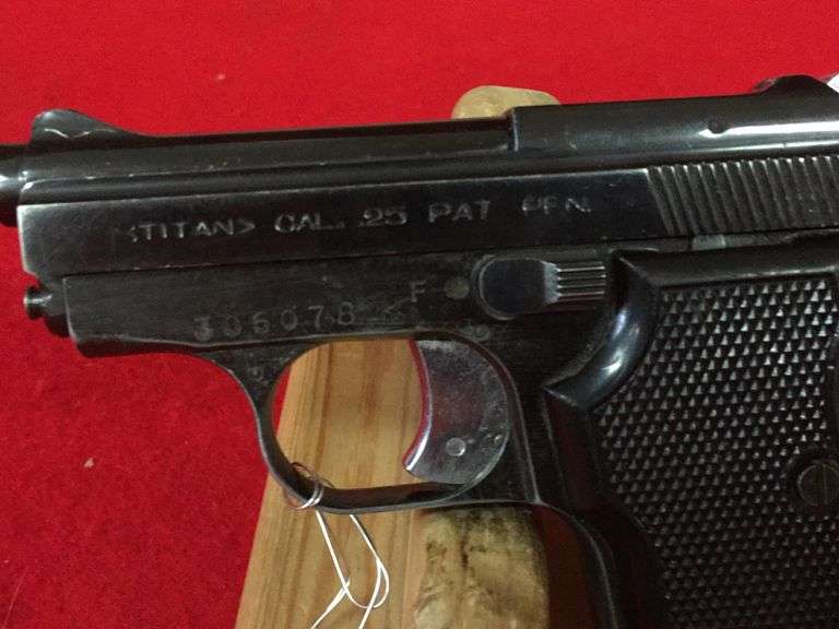 FIE Corp. Titan .25 Caliber Pistol - Assiter Auctioneers