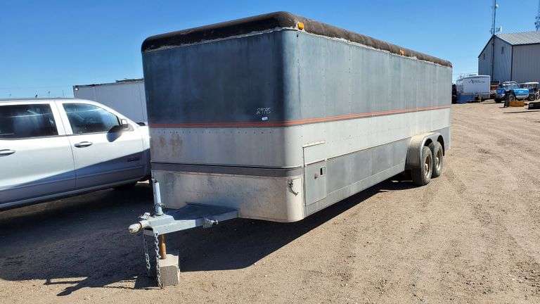 1989 Stidham Horse Trailes T-290 Car Trailer - Assiter Auctioneers