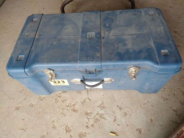 Contico Plastic Tote 32 x 17 x 12 - Assiter Auctioneers