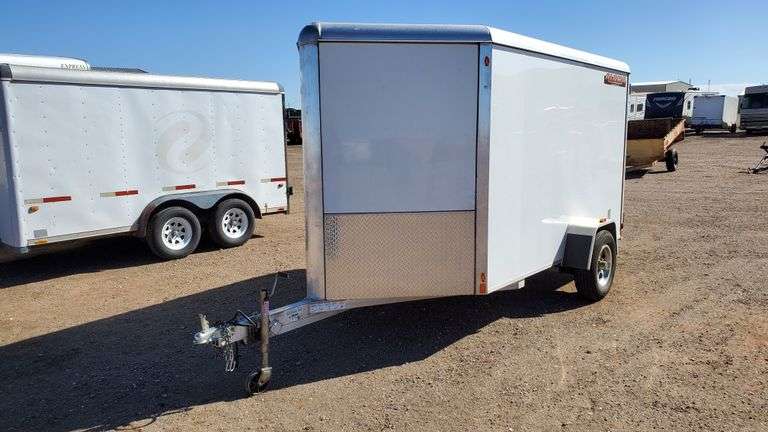 2013 Aluma Enclosed Cargo Trailer - Assiter Auctioneers