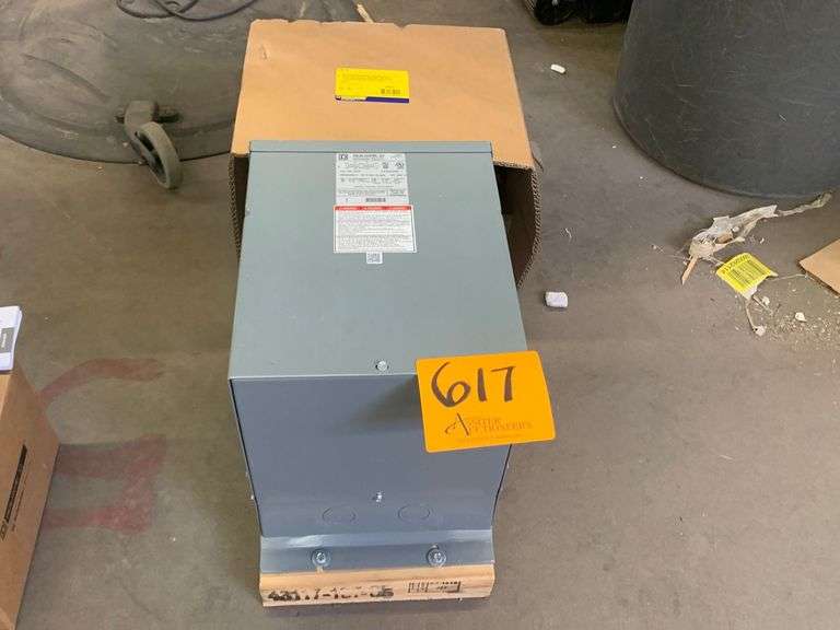 Square D General Purpose Transformer 5S1F 5KVAPHASE 1 - Assiter Auctioneers
