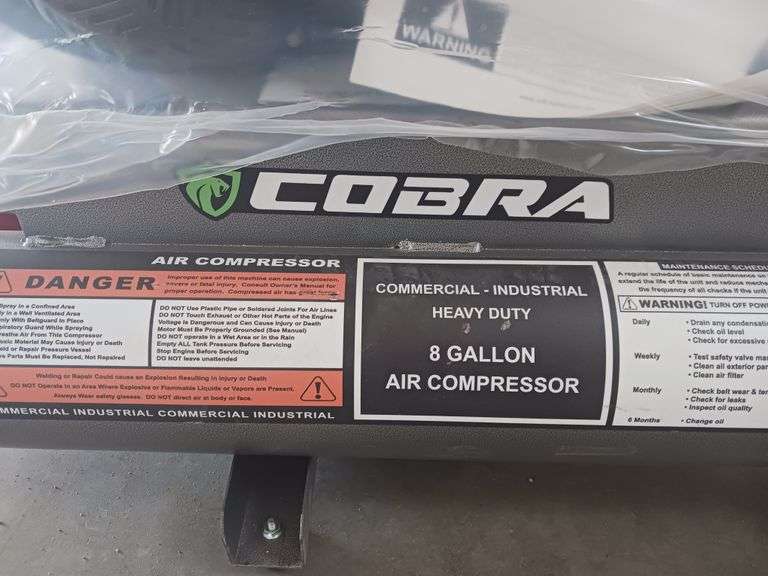 Cobra VK2TA Air Compressor - Assiter Auctioneers