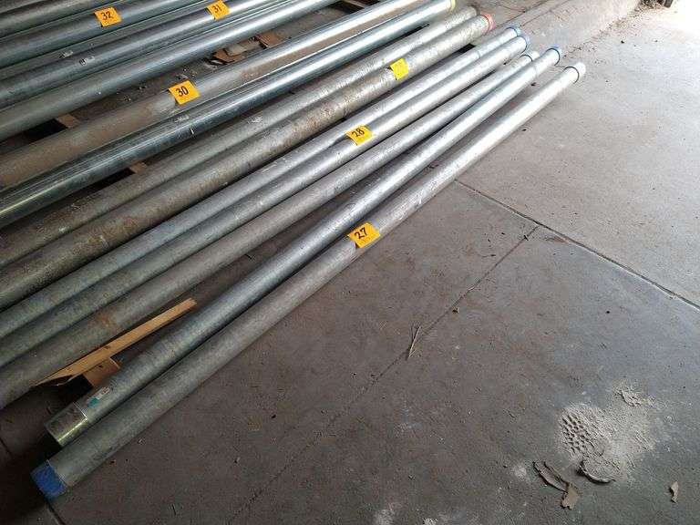 20ft 3" Galvanized Rigid Conduit - Assiter Auctioneers