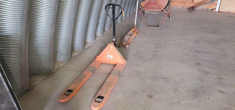 3000 KG Pallet Jack With Welded Extensions For Oversize - Assiter ...