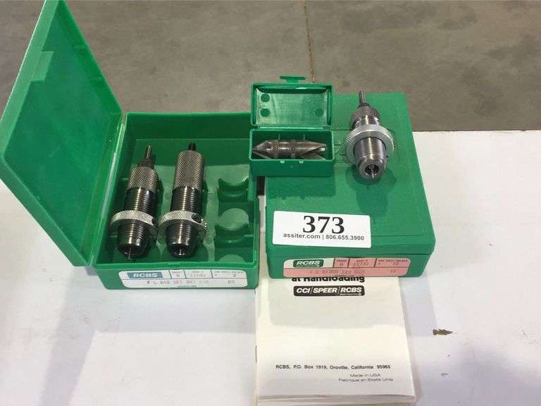 RCBS Dies 243 Win and 223 REM w/Tool - Assiter Auctioneers