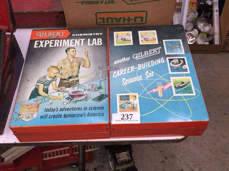 Vintage Gilbert Chemistry Experiment Lab #12076 - Assiter Auctioneers