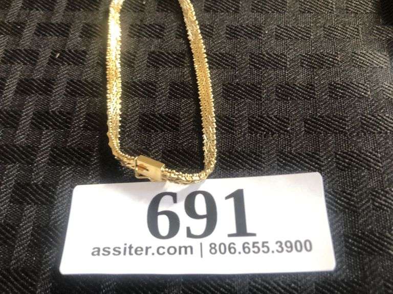 Gold Bracelet Pat. 4697315 - Assiter Auctioneers