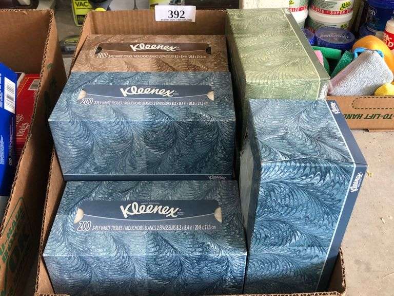 (8) Boxes Kleenex - Assiter Auctioneers