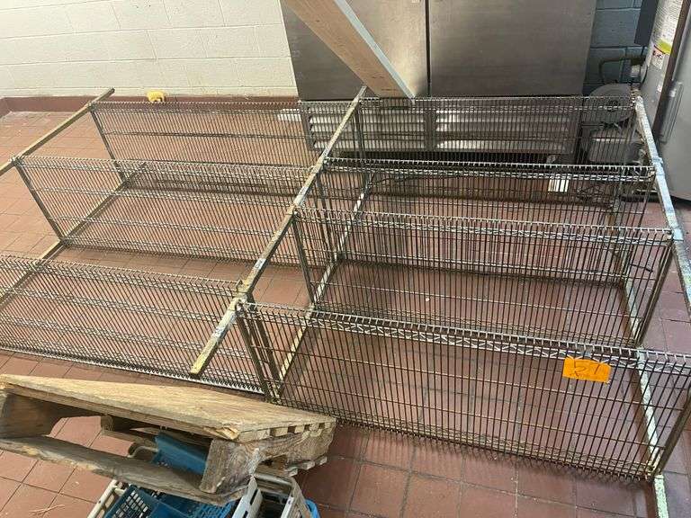 Commercial Metal Rack - Assiter Auctioneers