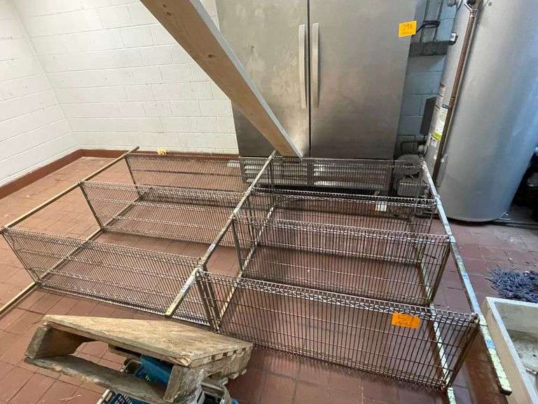 Commercial Metal Rack - Assiter Auctioneers