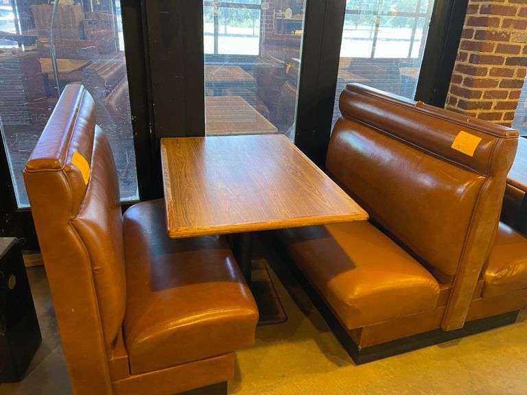 Restaurant Booths & Tables - Assiter Auctioneers