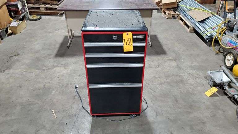Craftsman Tool Box Mini Fridge - Assiter Auctioneers