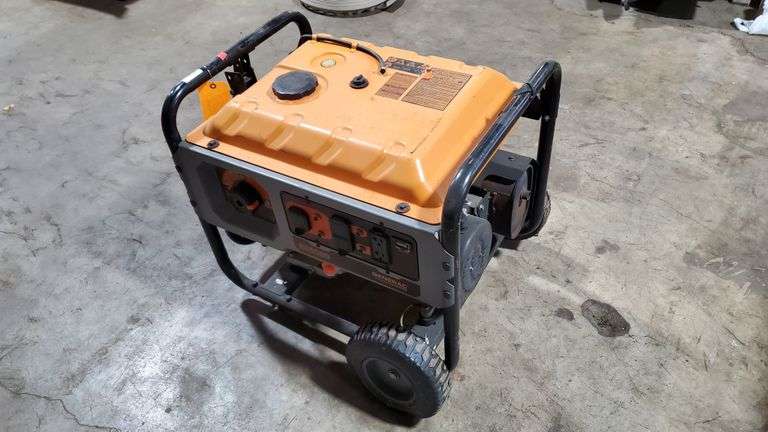 Generac RS5500 389cc Generator - Assiter Auctioneers