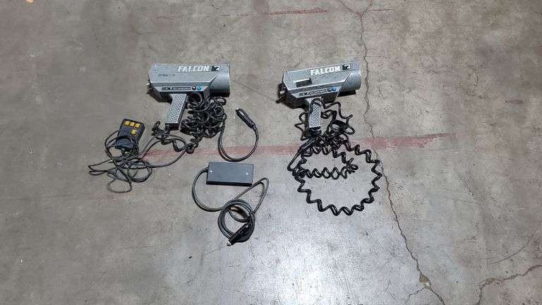 (2) Falcon Radar Guns - Assiter Auctioneers