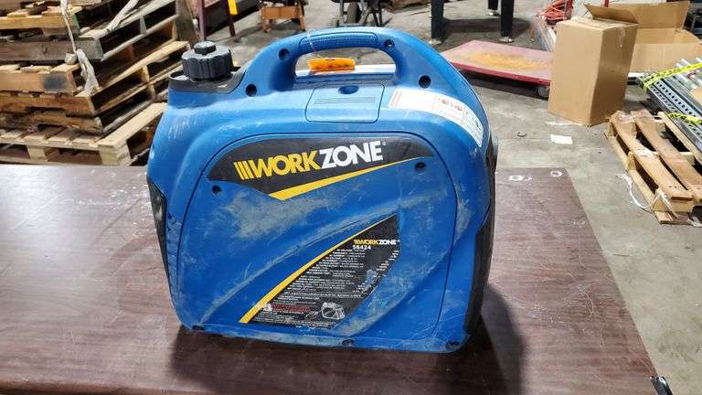 WorkZone 2000 Watt Inverter Generator - Assiter Auctioneers