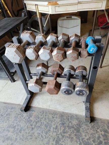Weights & stand - Advantage Auction