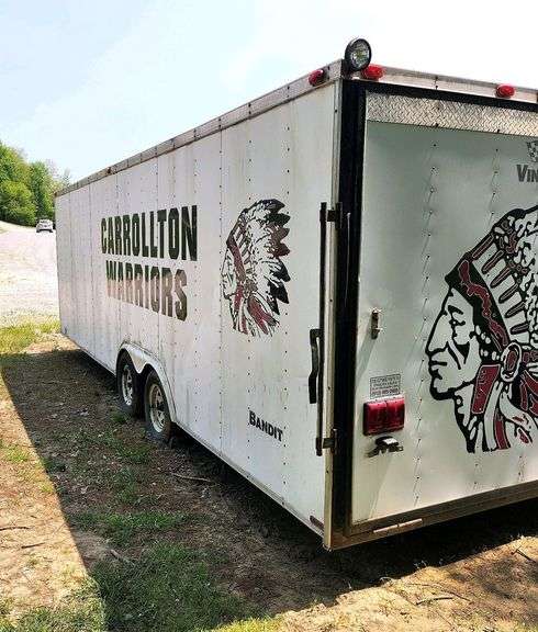 2001 VINTAGE BANDIT B824 BOX TRAILER - Mathies & Sons, Inc. t/a 422 Sales