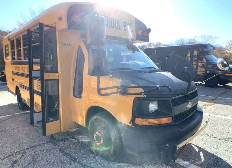 2012 CHEVROLET EXPRESS 4500 THOMAS SMALL SCHOOL BUS #139284 - Mathies ...
