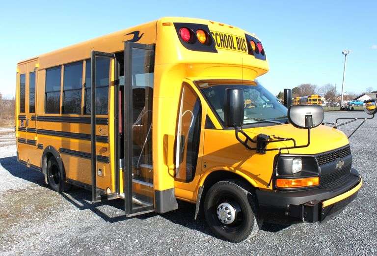 2016 CHEVROLET EXPRESS 3500 MICRO BIRD SMALL SCHOOL BUS #5032 - Mathies ...