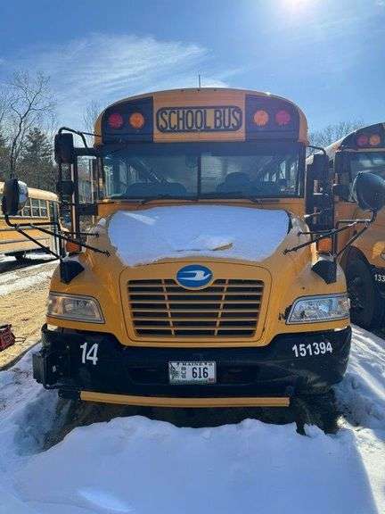 2015 BLUE BIRD BB VISION SCHOOL BUS #14 - Mathies & Sons, Inc. t/a 422 ...