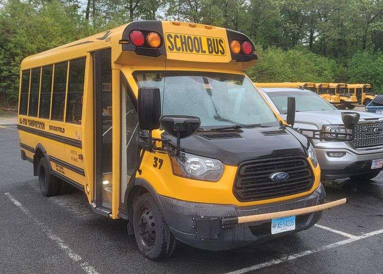 2015 FORD TRANSIT 350HD MICRO BIRD SMALL SCHOOL BUS #37 - Mathies ...