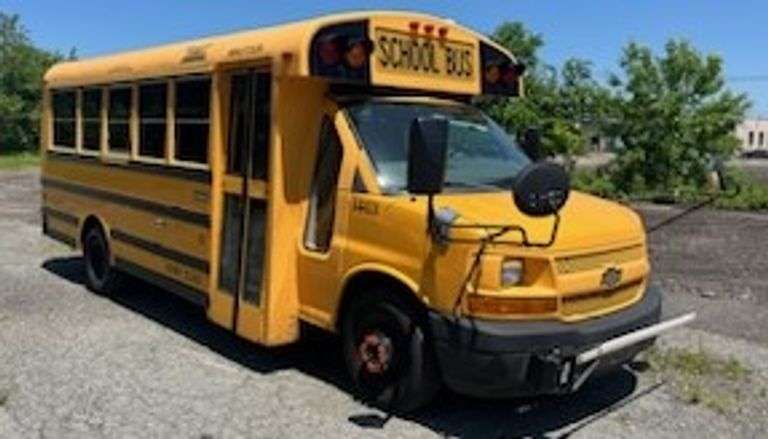 2012 GENERAL MOTORS CHEVROLET EXPRESS 3500 THOMAS SMALL SCHOOL BUS ...