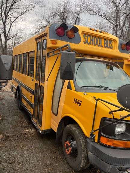 2007 CHEVROLET EXPRESS 3500 COLLINS SMALL SCHOOL BUS #1446 - Mathies ...