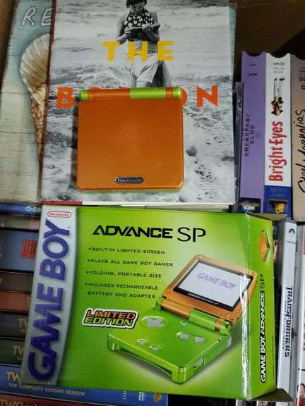 Nintendo Game Boy, DVD, VHS, Book, Frame - Baer Auctioneers - Realty, LLC