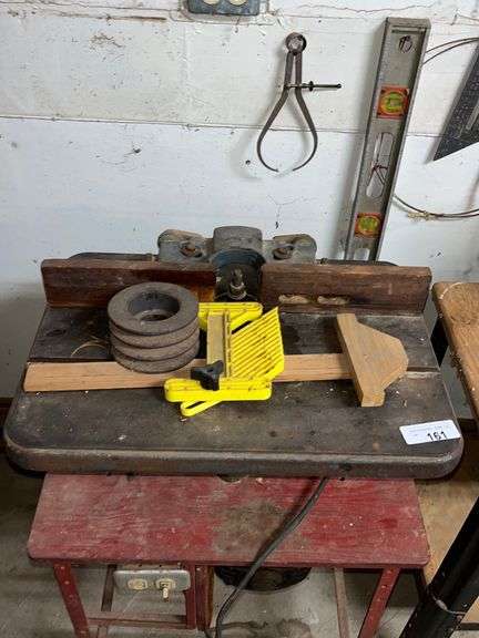 Router Table on Tool stand - Baer Auctioneers - Realty, LLC
