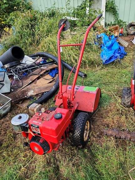 Troy built tiller - Baer Auctioneers - Realty, LLC