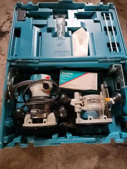 Router Table and Makita Router w/ Case - Baer Auctioneers - Realty, LLC