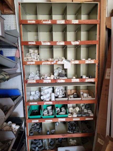Pipe Fitting and Display Organizer - Baer Auctioneers - Realty, LLC