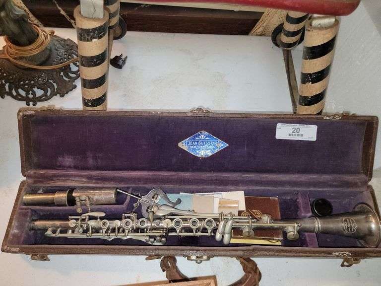 Jean Buisson Clarinet - Baer Auctioneers - Realty, LLC