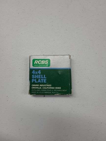 RCBS 4X4 shell plate No. 16 - Baer Auctioneers - Realty, LLC