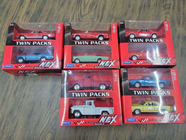 5 Nex Models Twin Packs - Baer Auctioneers - Realty, LLC