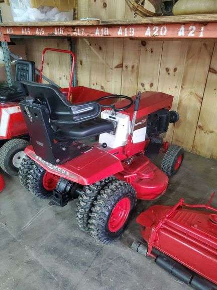 Simplicity 738 With Extra Mower Deck, Runs And Works - Baer Auctioneers ...