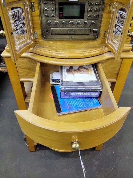 Philco Record CD & Cassette Player With 1 Drawer Stand - Baer ...