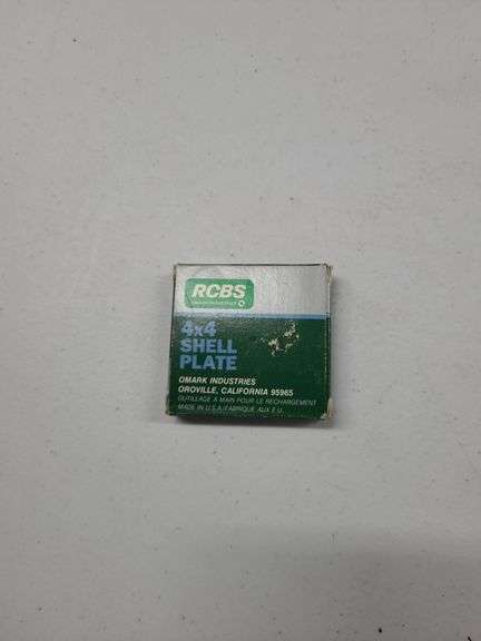 RCBS 4X4 shell plate No. 6 - Baer Auctioneers - Realty, LLC