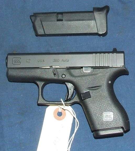 Glock 42 380 Auto Pistol - Baer Auctioneers - Realty, LLC