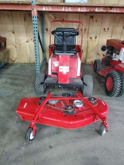 Simplicity Sun Runner Mower With Dump Bed, Mower Deck Runs And Works ...