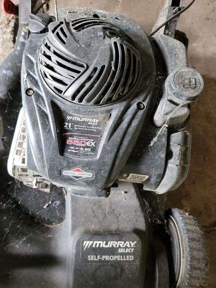 Murray Push Mower and Gas Can - Baer Auctioneers - Realty, LLC