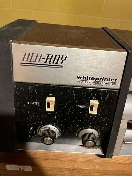 Blu-Ray White Printer and Stand - Baer Auctioneers - Realty, LLC