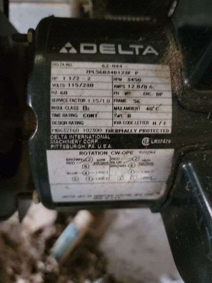 Delta No. 62-044 Table Saw - Baer Auctioneers - Realty, LLC