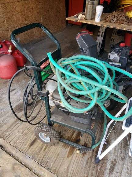 Craftsman Pressure Washer and Metal Step Ladder - Baer Auctioneers ...